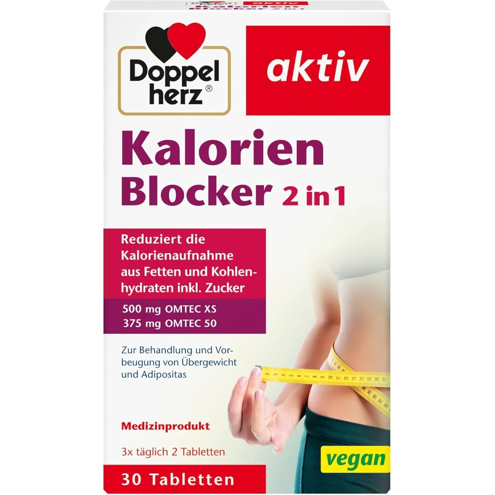 Doppelherz Calorie Blocker 2 in 1, 30 Tablets - German Drugstore